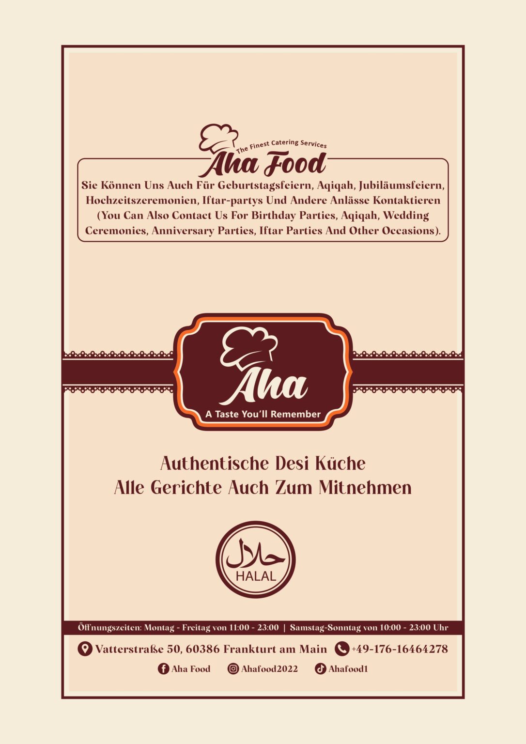 aha – Best Quality Restaurant